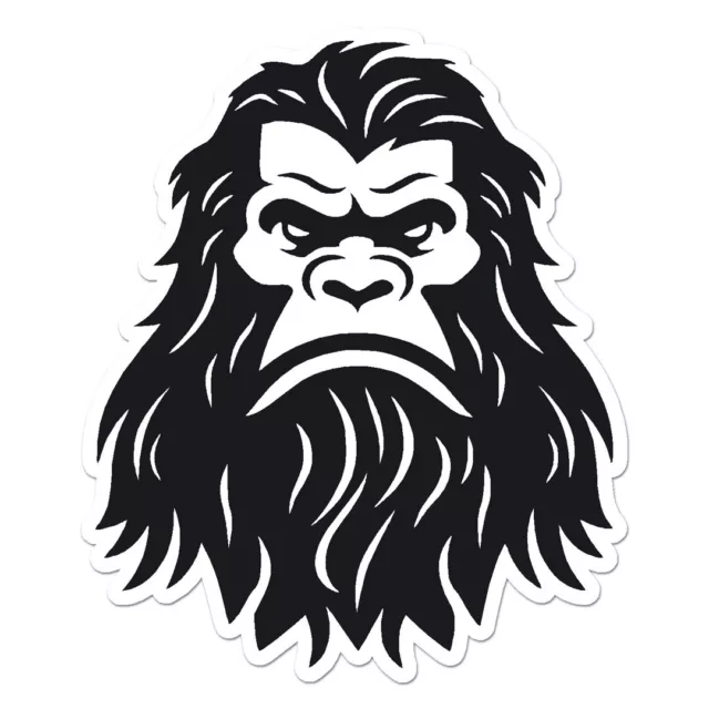 Bigfoot Squatch Sticker Phone Decal Water Bottle Stickers Car Decals ...