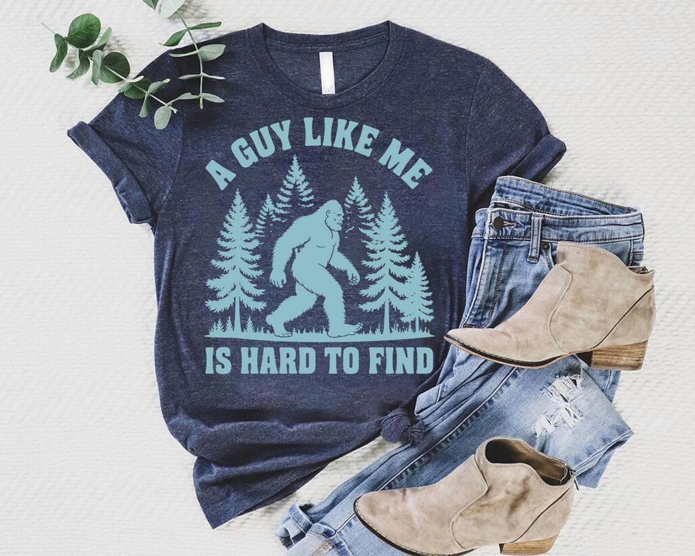 Bigfoot T-Shirt: Cryptid Camping Gift Top All Size S-5Xl - Walmart.com