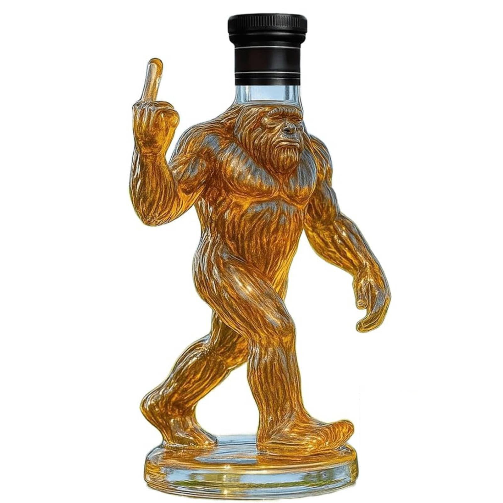 Bigfoot Whiskey Bottle Cool Decanter – Unique Funny Gift for Men ...