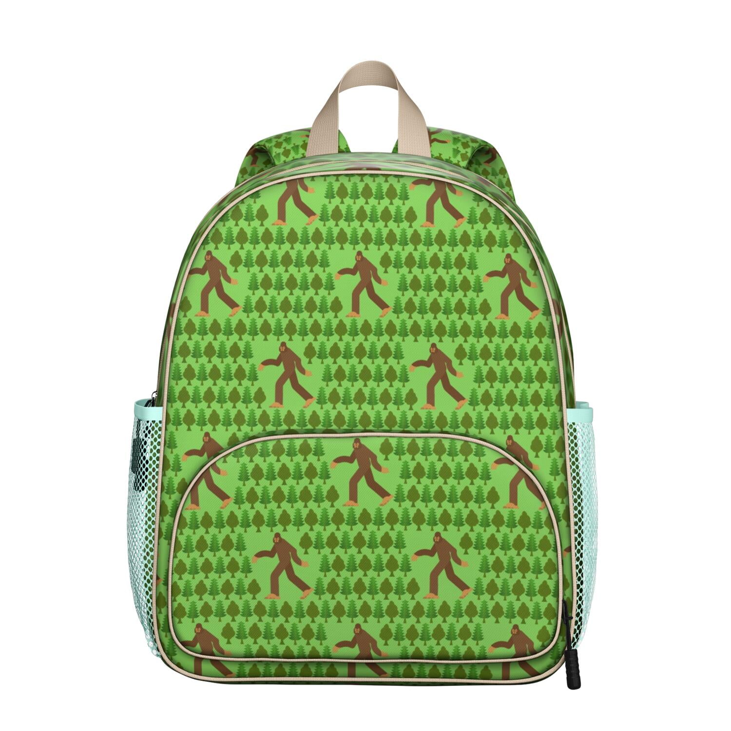 Bigfoot Wilderness Student Backpack – Hiking Survival Theme with Funny ...