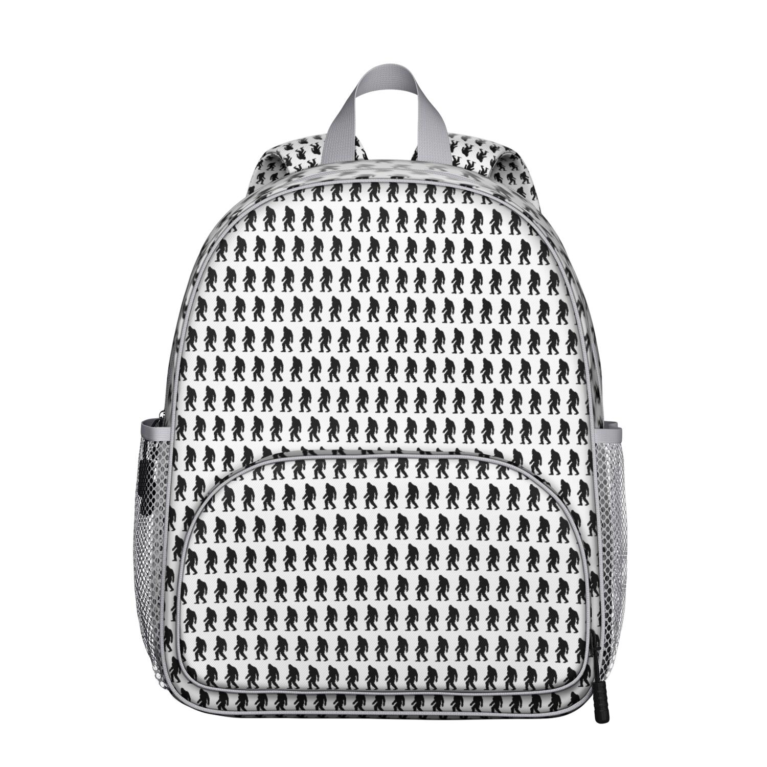 Bigfoot Wilderness Student Backpack – Hiking Survival Theme with Funny ...
