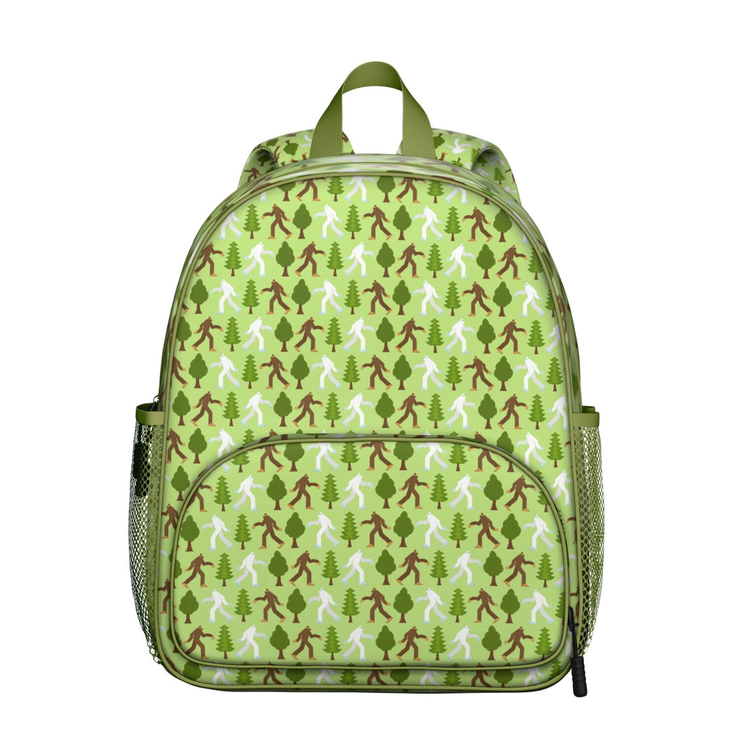 Bigfoot Wilderness Student Backpack – Hiking Survival Theme with Funny ...