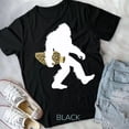 Bigfoot With Morel Mushroom Shirt, Sasquatch Fungi Tee Gift Unisex Form ...
