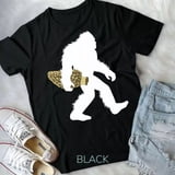 Bigfoot With Morel Mushroom Shirt, Sasquatch Fungi Tee Gift Unisex Form ...
