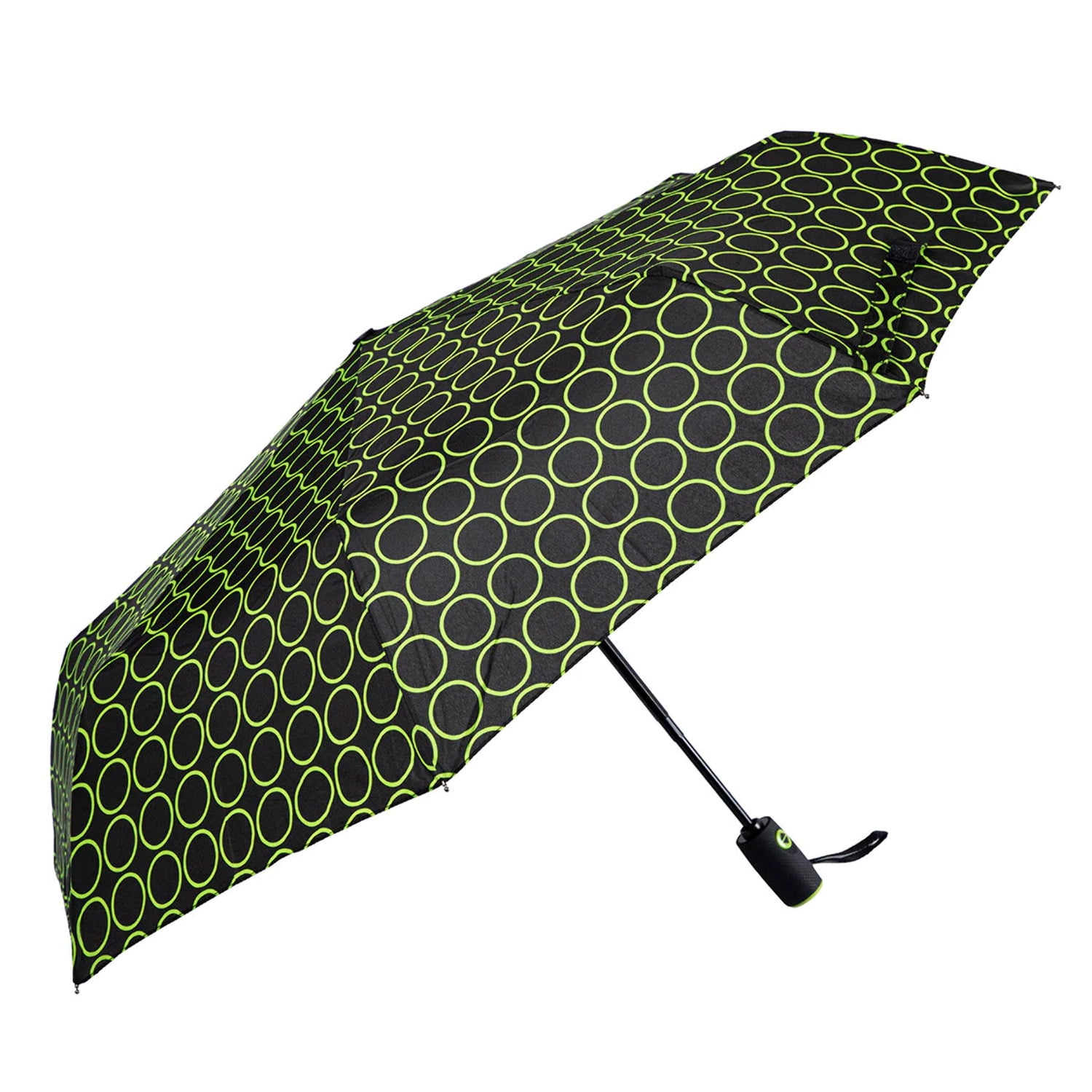 Biggbrella Automatic Mini Umbrella black-green - Walmart.com