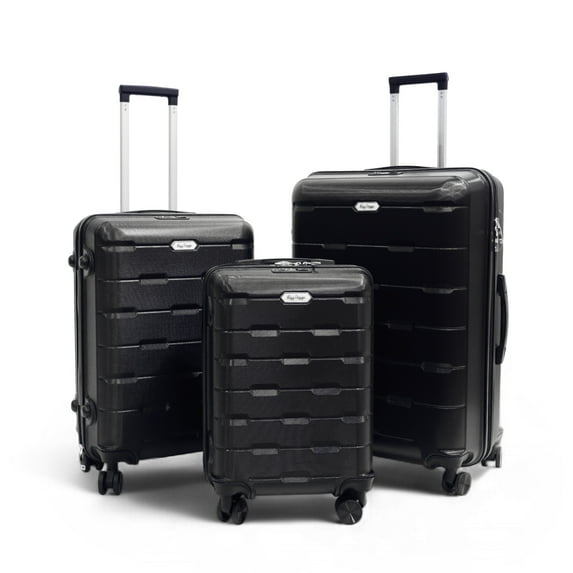 Biggdesign Moods Up 3-Piece Luggage Set, TSA Lock, ABS Hard Shell ...