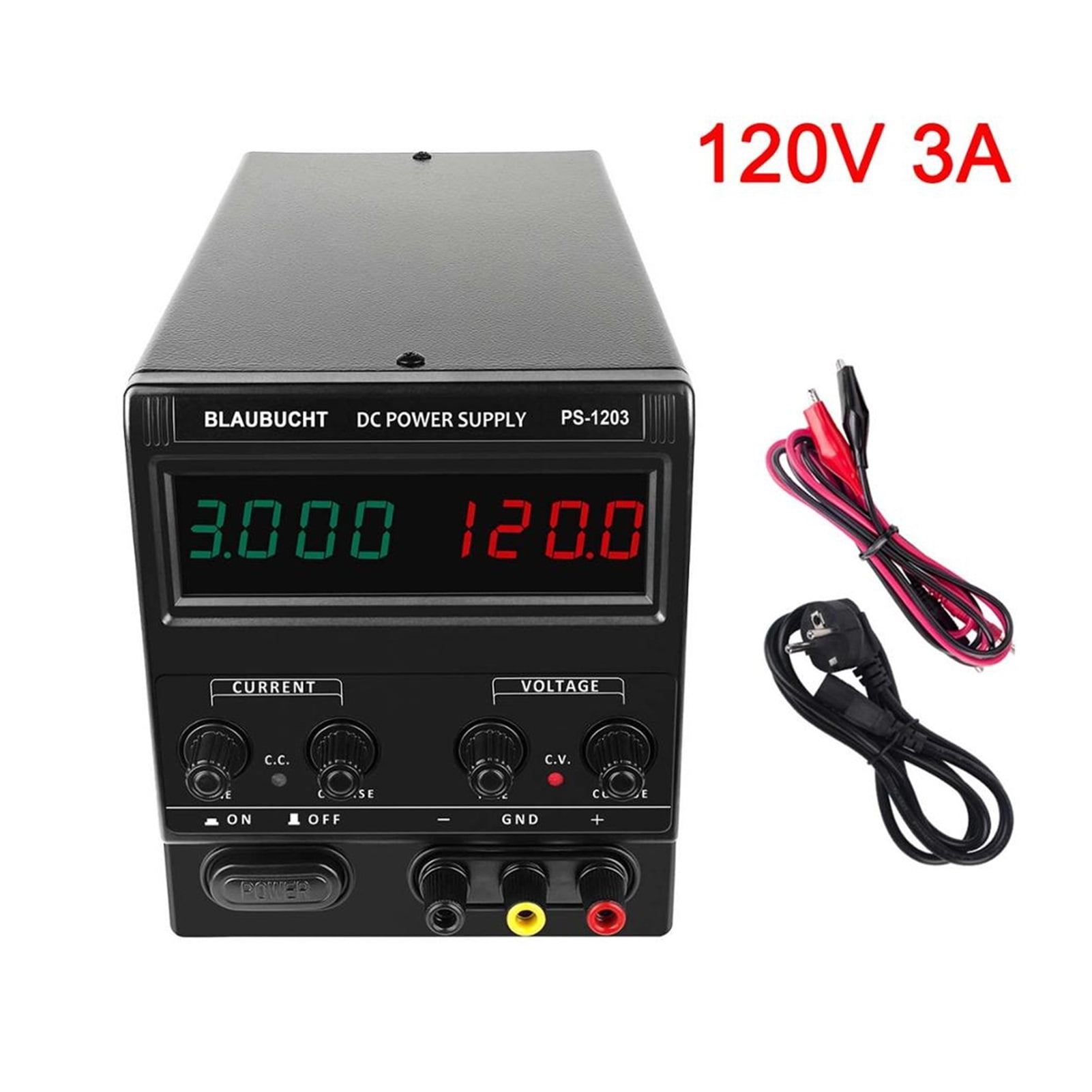 Bigger 4 Digits DC Switching Lab Power Supply Adjustable Laboratory 30V ...