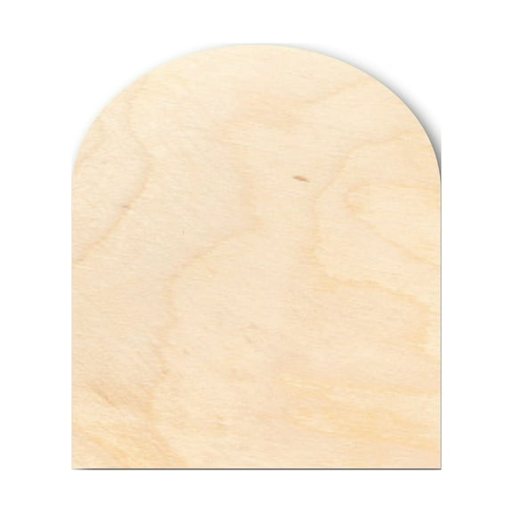 Unfinished Wood Track Sprinter Shape - Craft - up to 46" DIY 33" / 1/4 ...