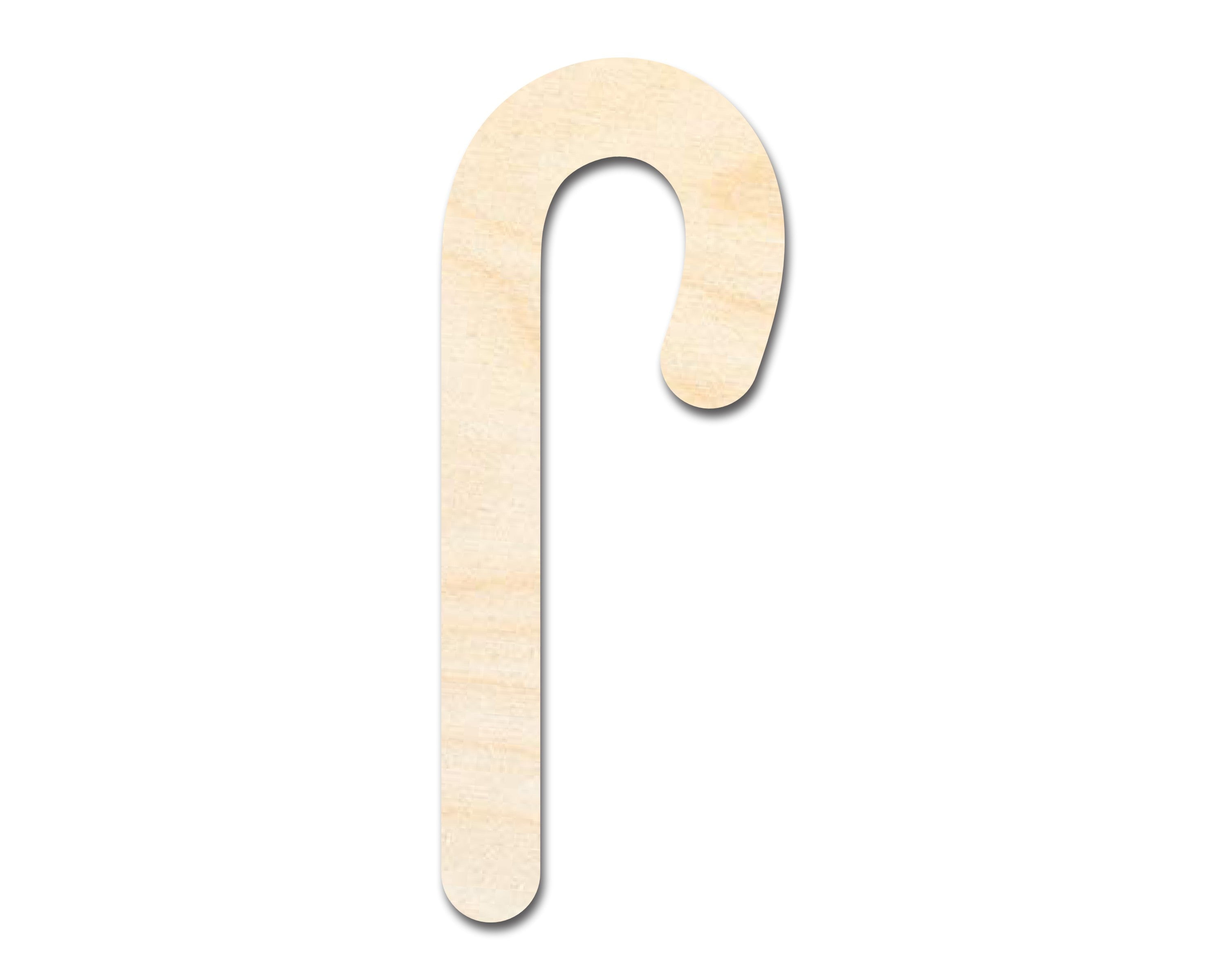 Bigger Better | Unfinished Wood Candy Cane Shape | DIY Craft Cutout 36 ...