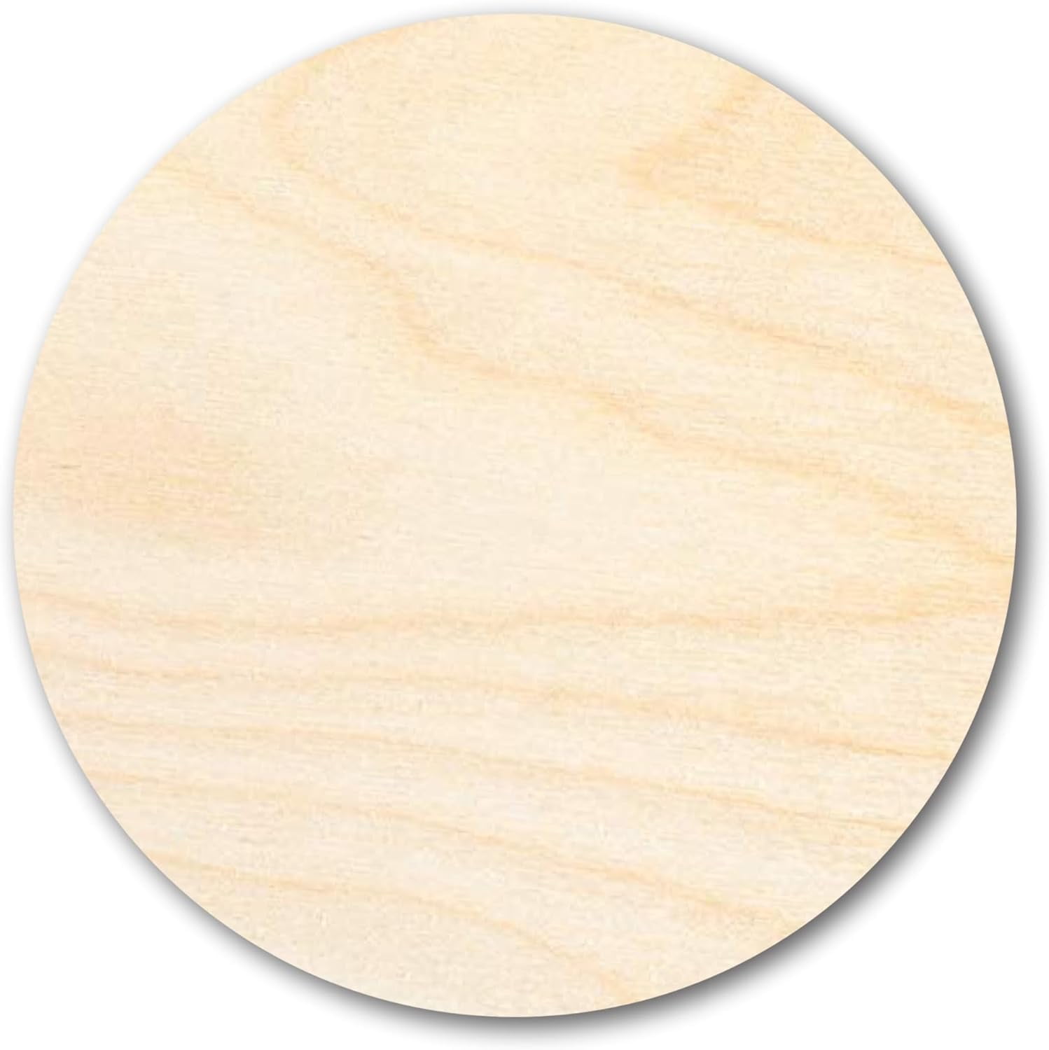 Bigger Better | Unfinished Wood Circle Round | DIY Craft Cutout | 36 ...