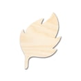 Bigger Better | Unfinished Wood Earth Leaf Element Shape | DIY Craft ...