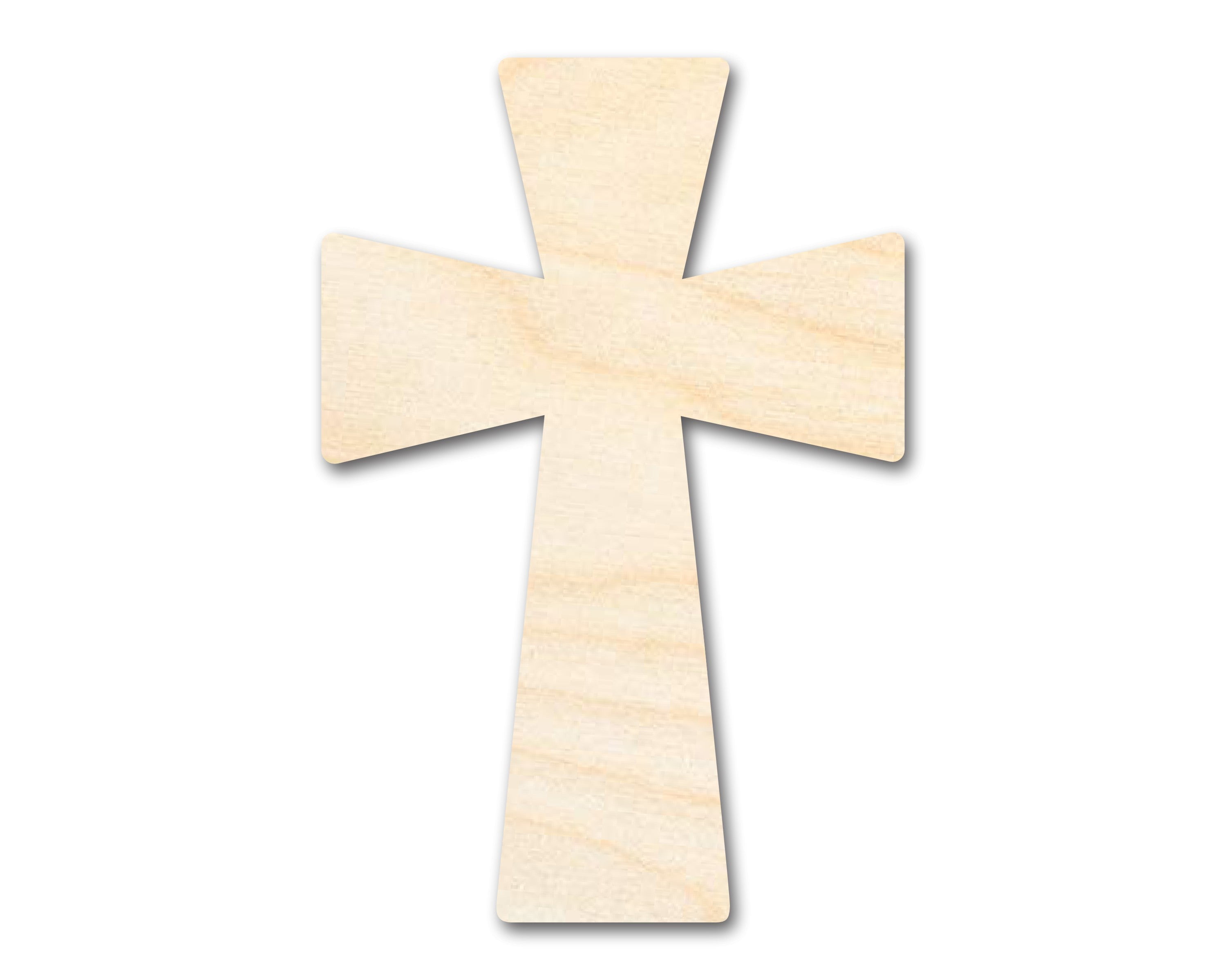 Bigger Better | Unfinished Wood Germanic Cross Shape | DIY Craft Cutout ...