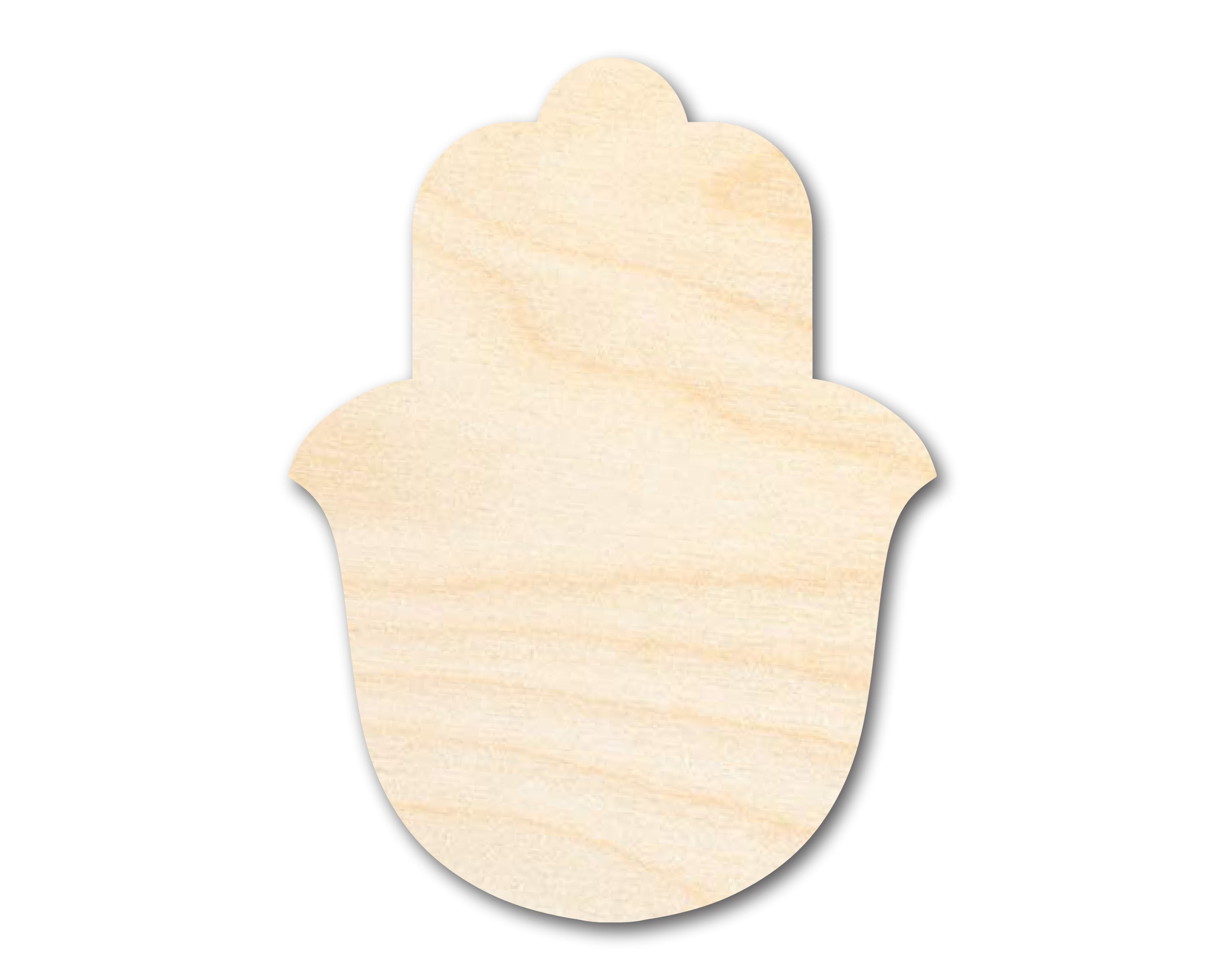 Bigger Better | Unfinished Wood Hamsa Shape | DIY Craft Cutout 36" / 1/ ...