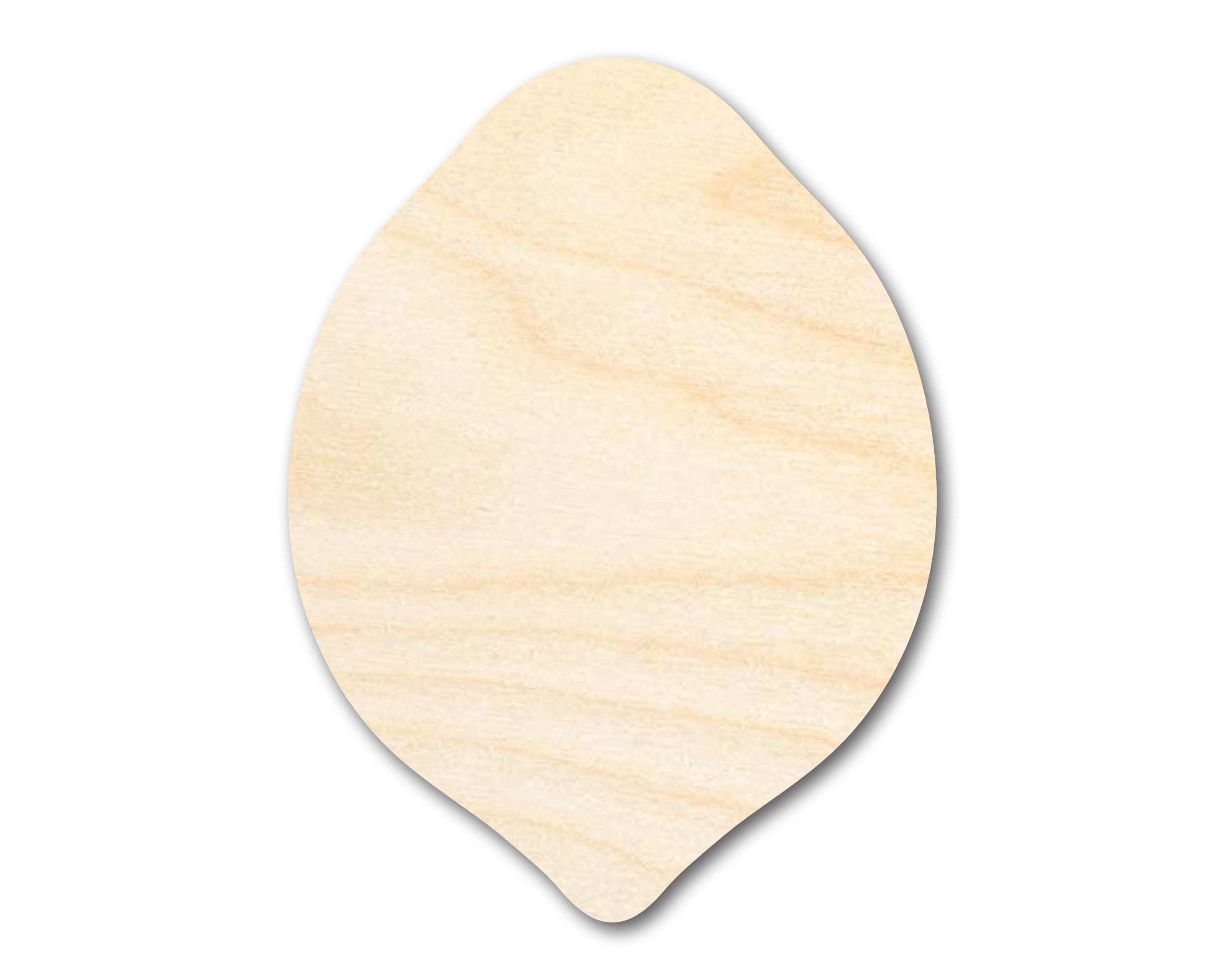 Bigger Better | Unfinished Wood Lemon Shape | DIY Craft Cutout | 36 ...