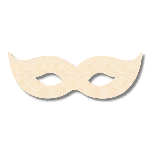 Bigger Better | Unfinished Wood Mardi Gras Mask Shape | DIY Craft ...