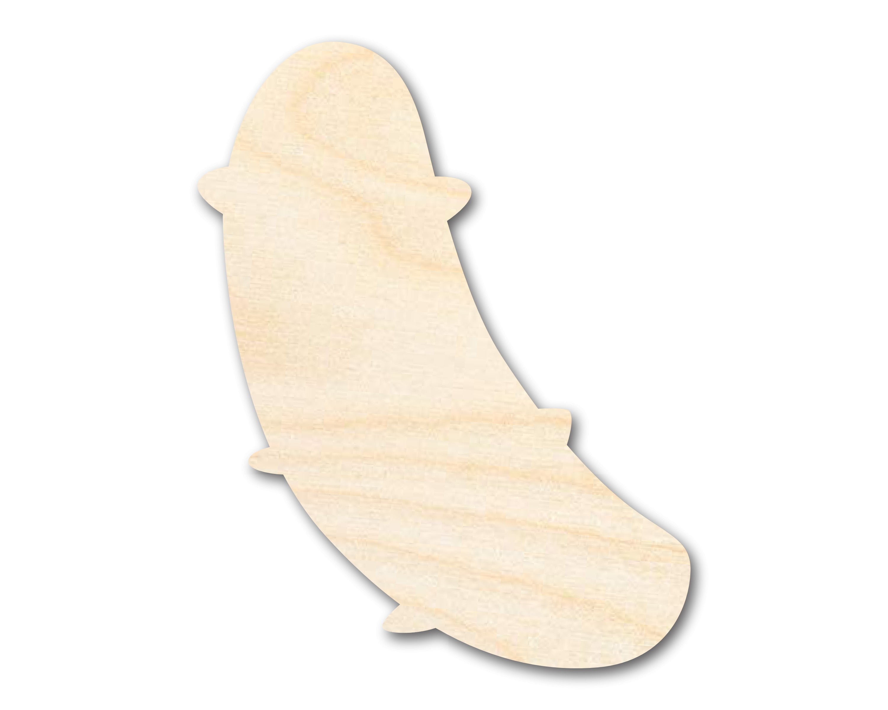 Bigger Better | Unfinished Wood Pickle Shape | DIY Craft Cutout 24" / 1 ...