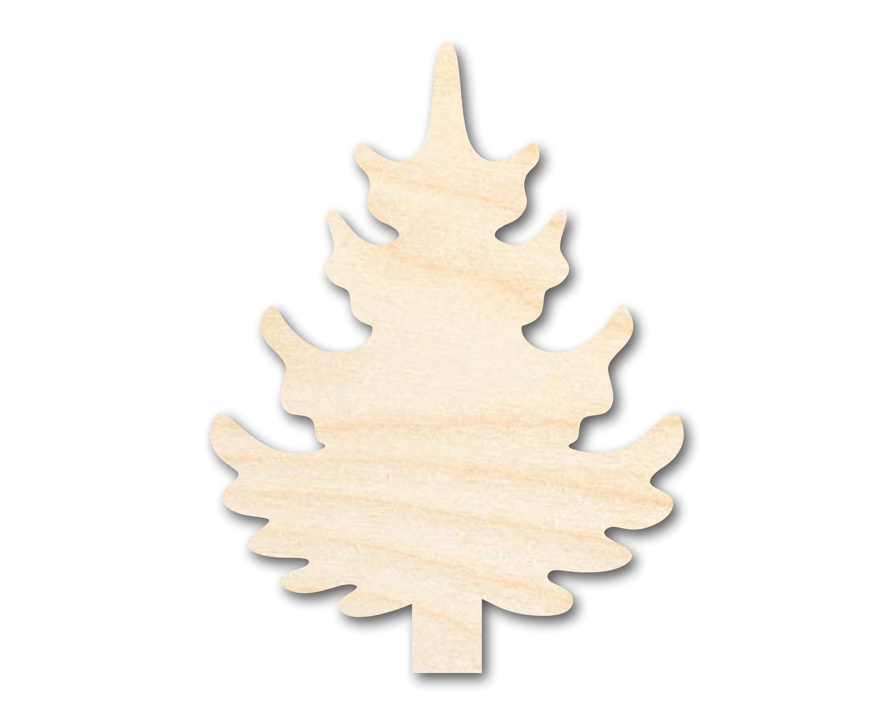 Bigger Better | Unfinished Wood Pine Tree Shape | DIY Craft Cutout 36 ...