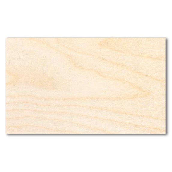 Bigger Better | Unfinished Wood Rectangle Shape | DIY Craft Cutout | 24 ...