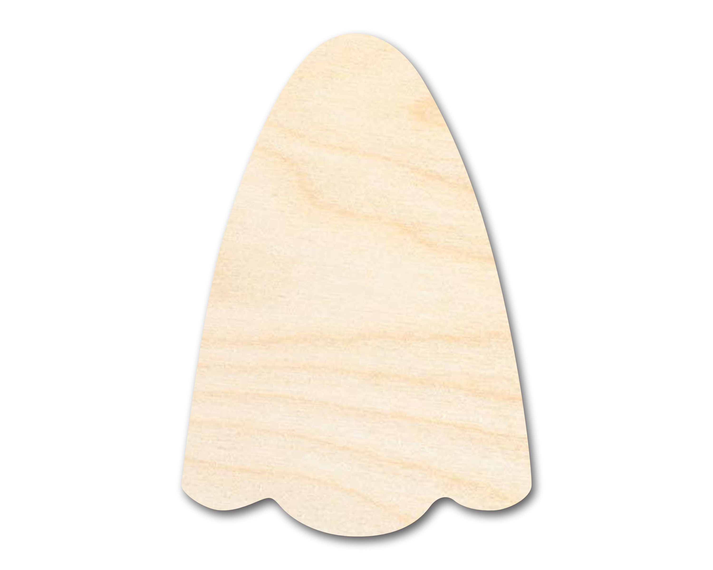 Bigger Better | Unfinished Wood Sheet Ghost Shape | DIY Craft Cutout 36 ...