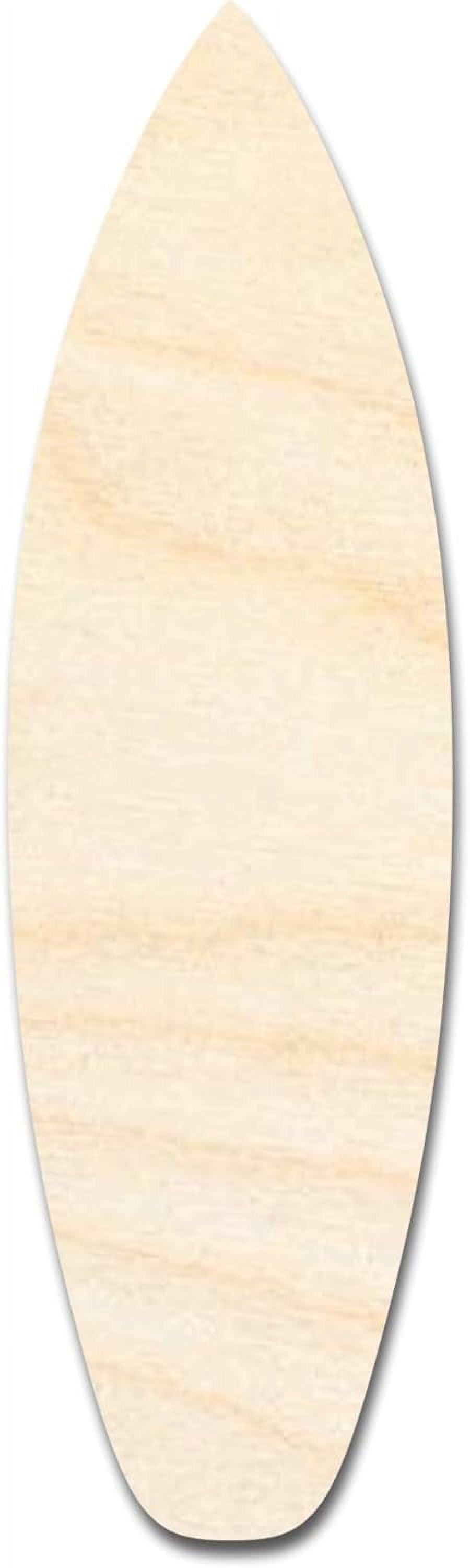 Bigger Better | Unfinished Wood Surfboard Shape | DIY Craft Cutout | 18 ...