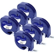 Compatible Industrial Label Tape Replacement for DYMO Rhino 18444 Permanent Vinyl Label Tape ...