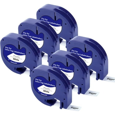 Compatible Industrial Label Tape Replacement for DYMO Rhino 18444 Permanent Vinyl Label Tape ...