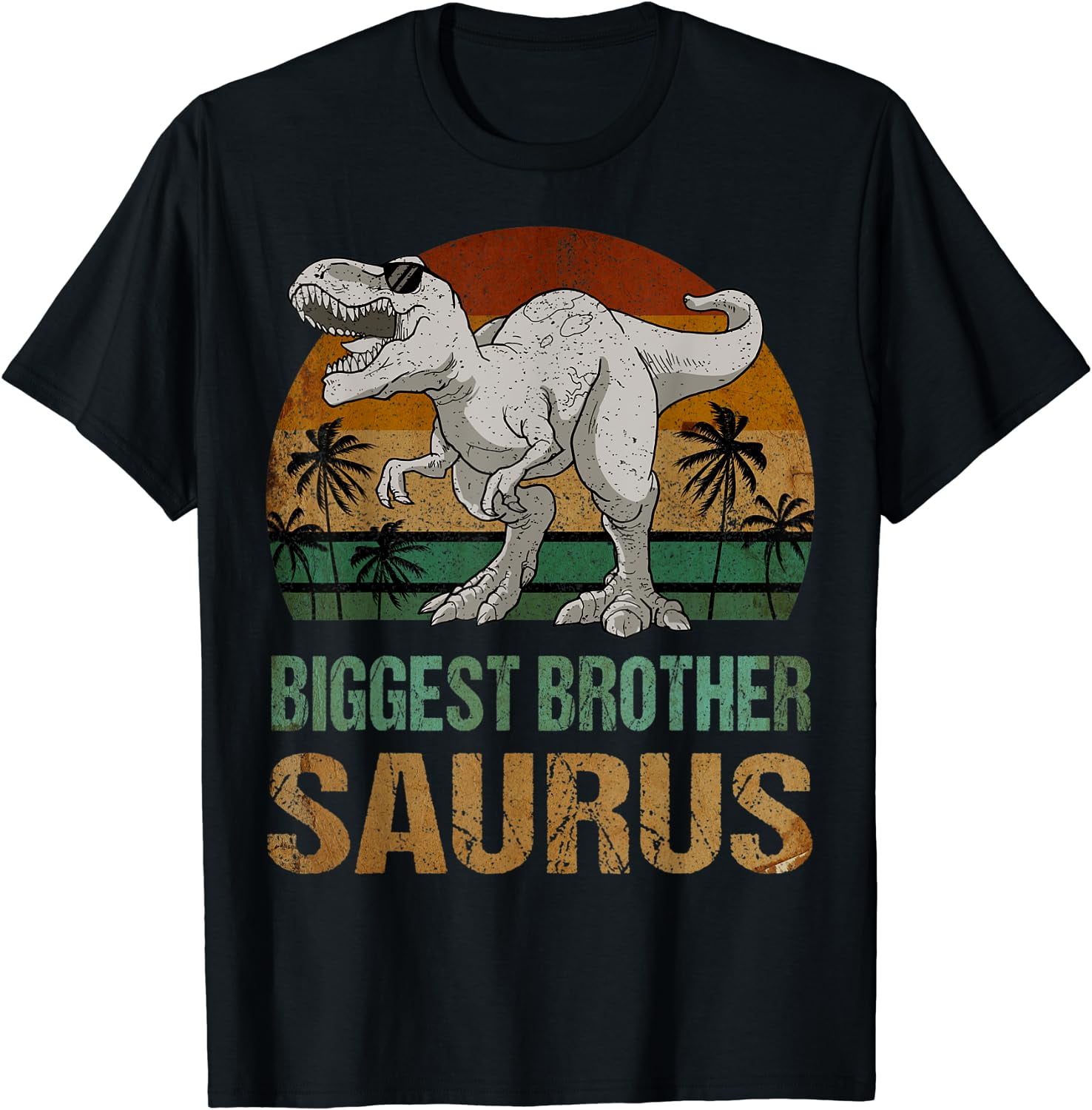 Biggest Brothersaurus Dinosaur Biggest Brother Saurus T-Shirt - Walmart.com