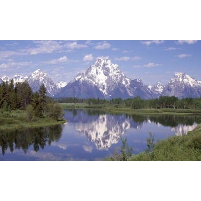 Biggies- Window Well Scenes Wall Art- Mountain Two, 60" x 120 ...
