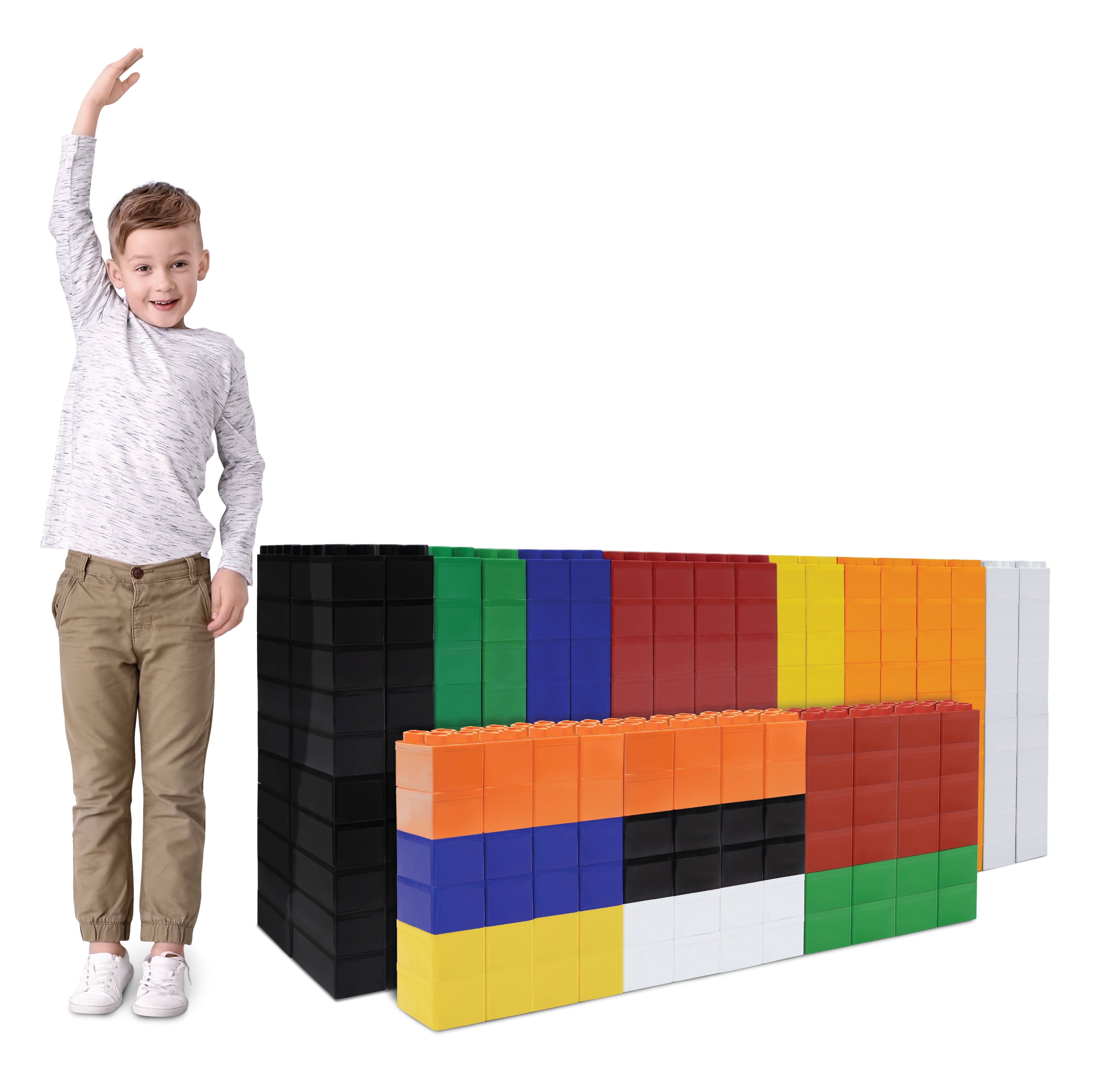 BiggoBlocks 432 pc Large Building Blocks Mega Set for Kids 3-8 Indoor ...