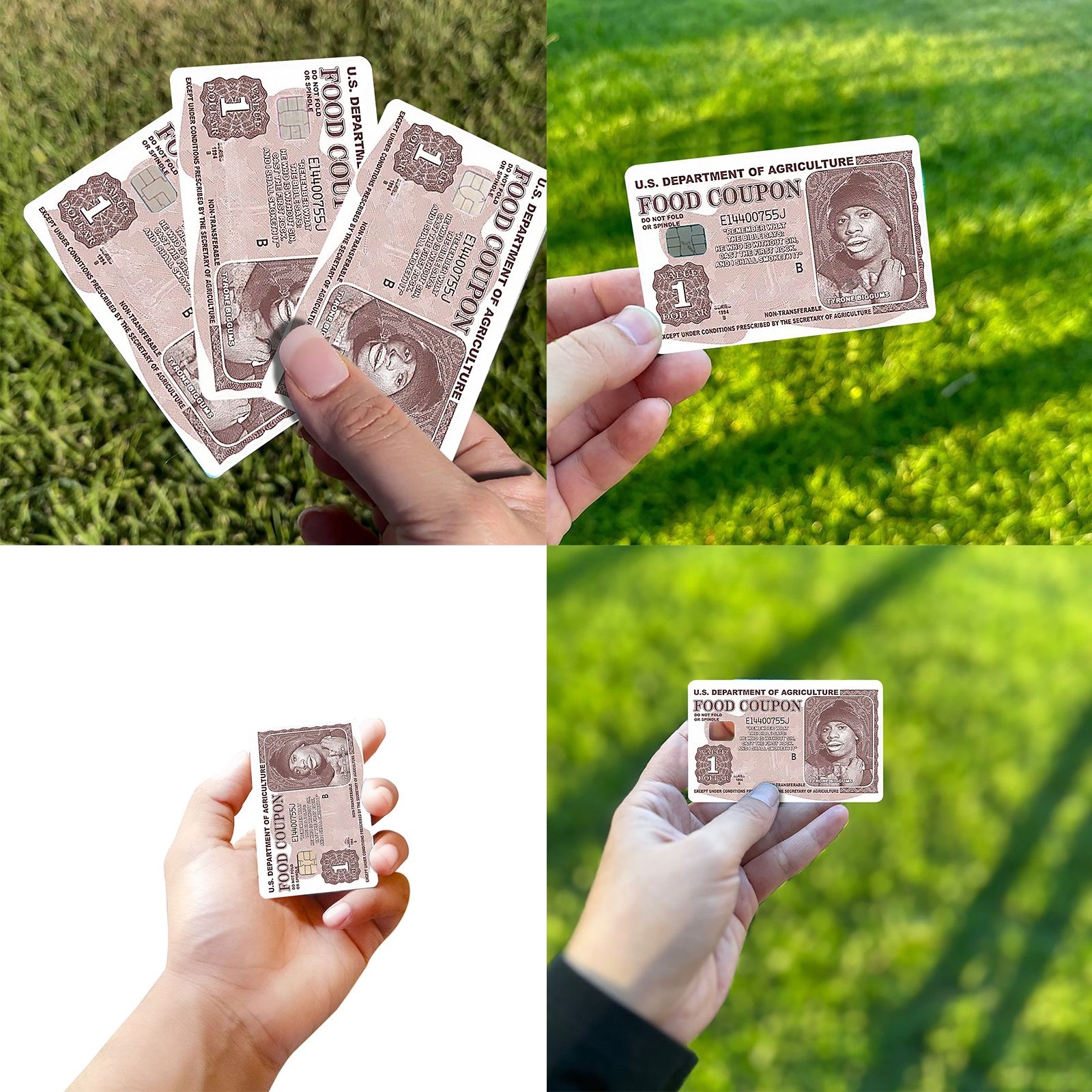 Biggums Debit Bank Credit Card Sticker Funny Credit Card Sticker Size 3 ...