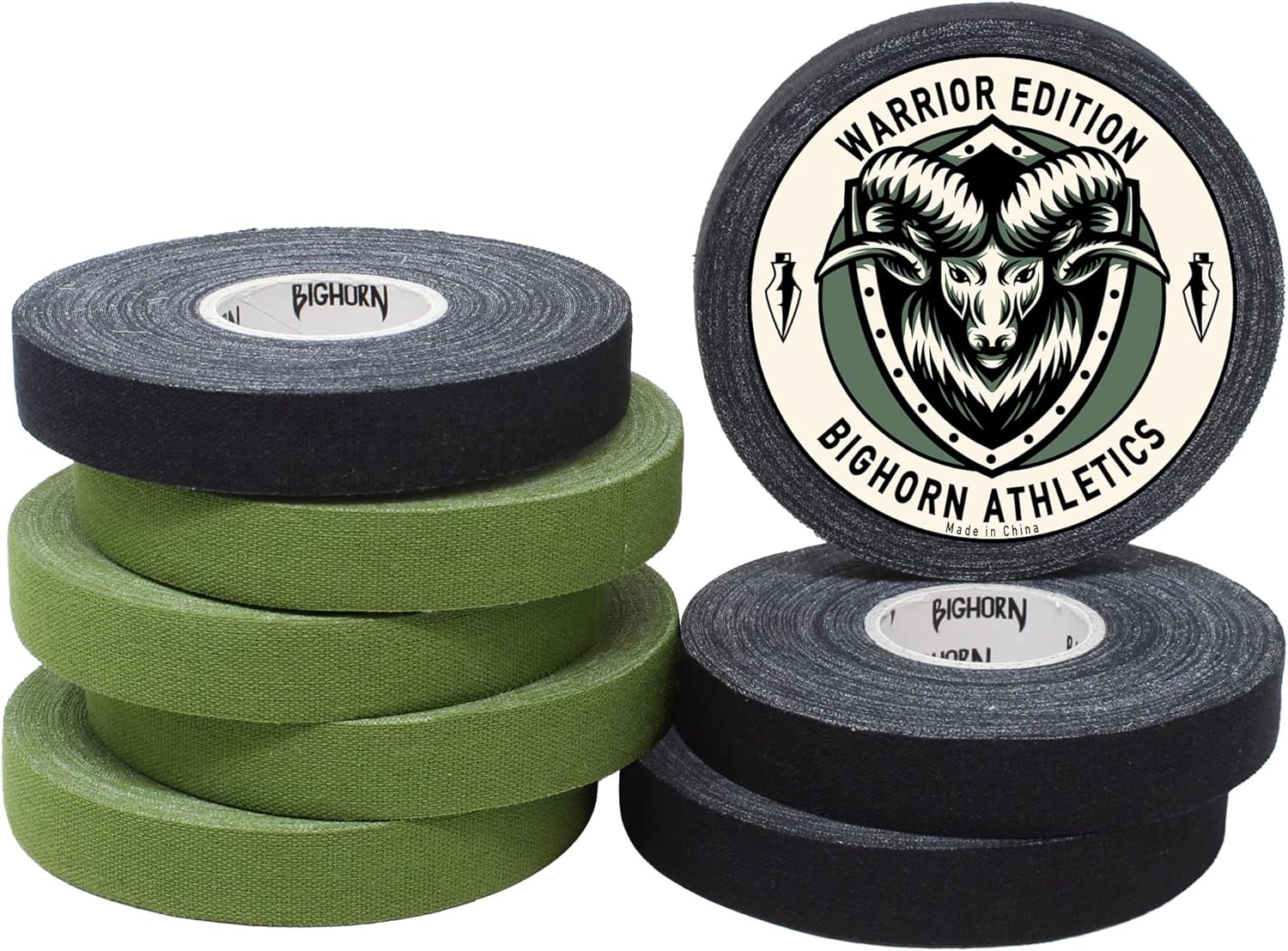 Bighorn Athletics Jiu Jitsu Finger Tape, Warrior Edition, 0.5-Inch x 45 ...