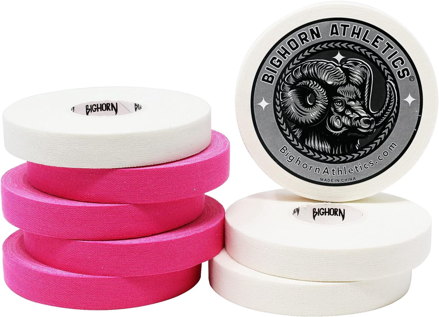 Bighorn Athletics Jiu-Jitsu & Judo Finger Tape, 0.5-Inch x 45-feet, 8 ...