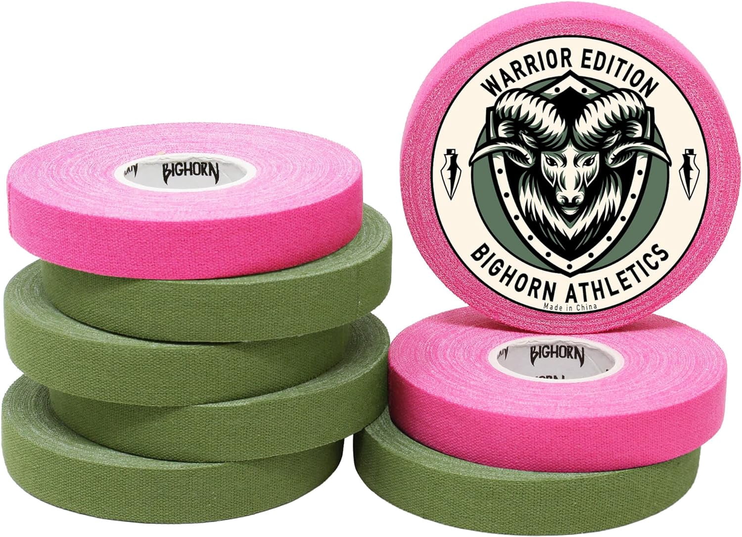 Bighorn Athletics Jiu-Jitsu & Judo Finger Tape, Warrior Edition, 0.5 ...