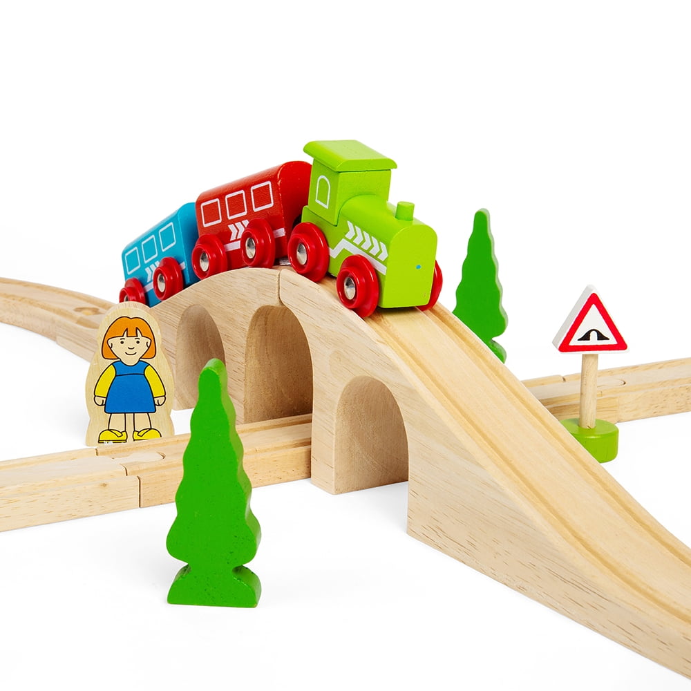 Bigjigs Rail - Figure of Eight Train Set - Walmart.com