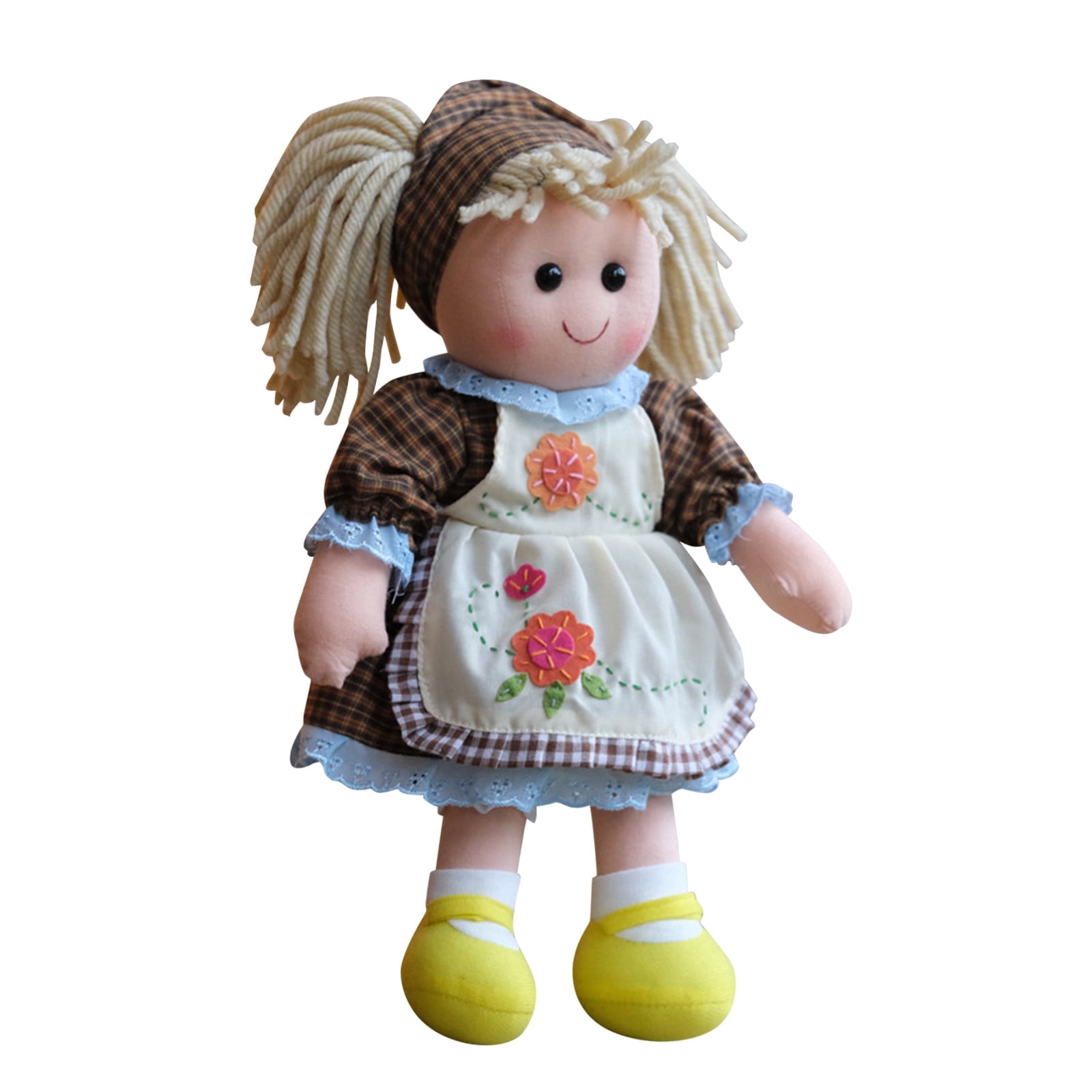 Bigjigs Toys Kira Rag Doll - Small Ragdoll, Soft Dolls for 1 Year Olds ...