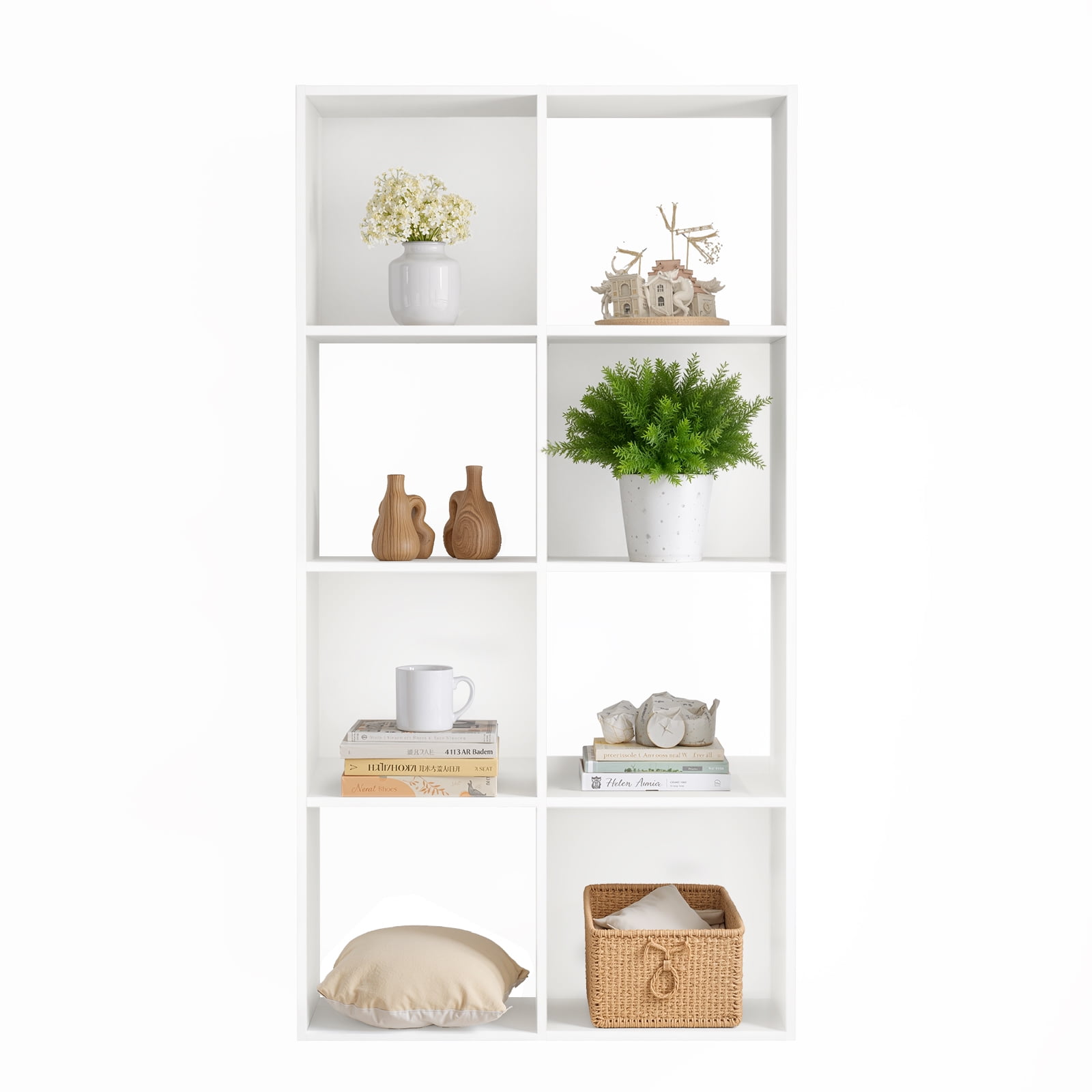 Bigleap 6/8/9 Cube Storage Organizer - Modern Open Cube Bookshelf with ...