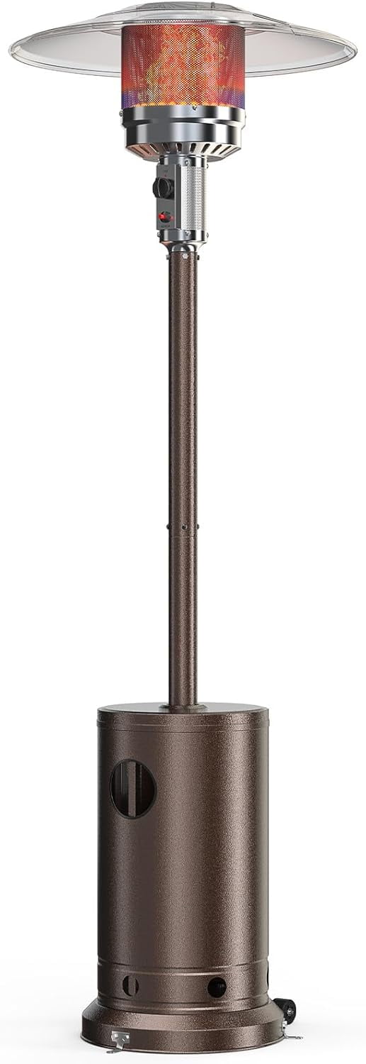 Bigleap Propane Heater, 48,000 BTU Outdoor Heaters for Patio with Auto ...