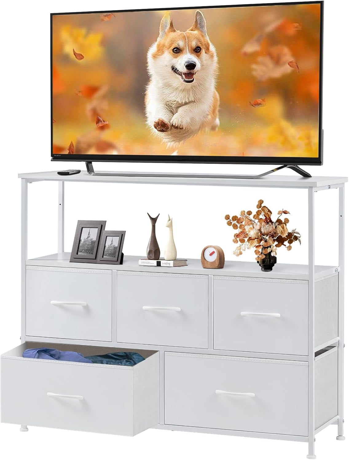 Bigleap TV Stand for Bedroom, TV Dresser for 45 inches, Media Console ...