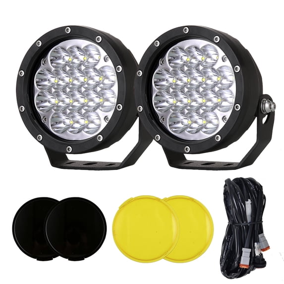 Biglion.x Automotive LED Offroad Lights, 5inch Round, 160W, 18800LM ...