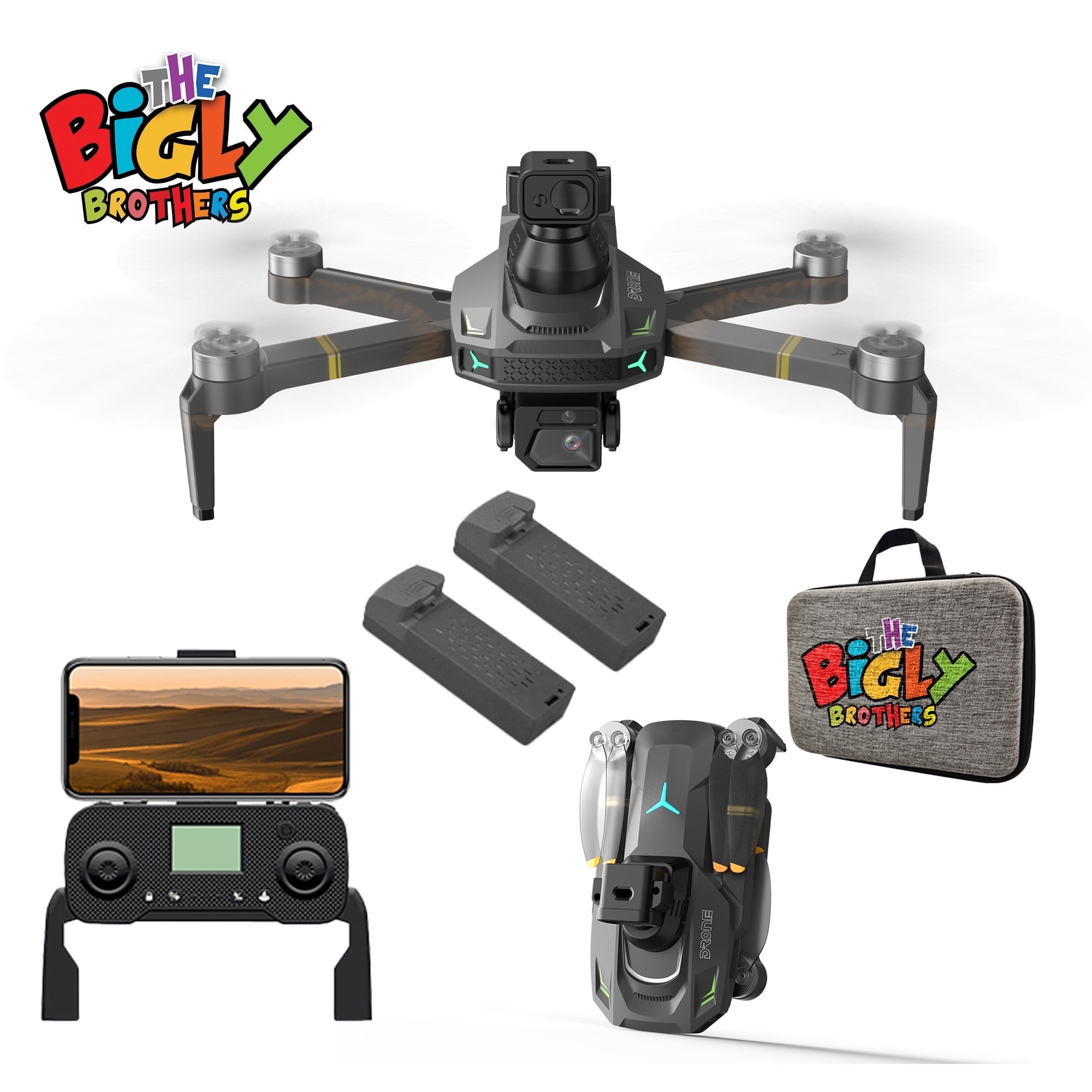 The Bigly Brothers E59 Mark III Delta Black Superior Edition, GPS Drone ...