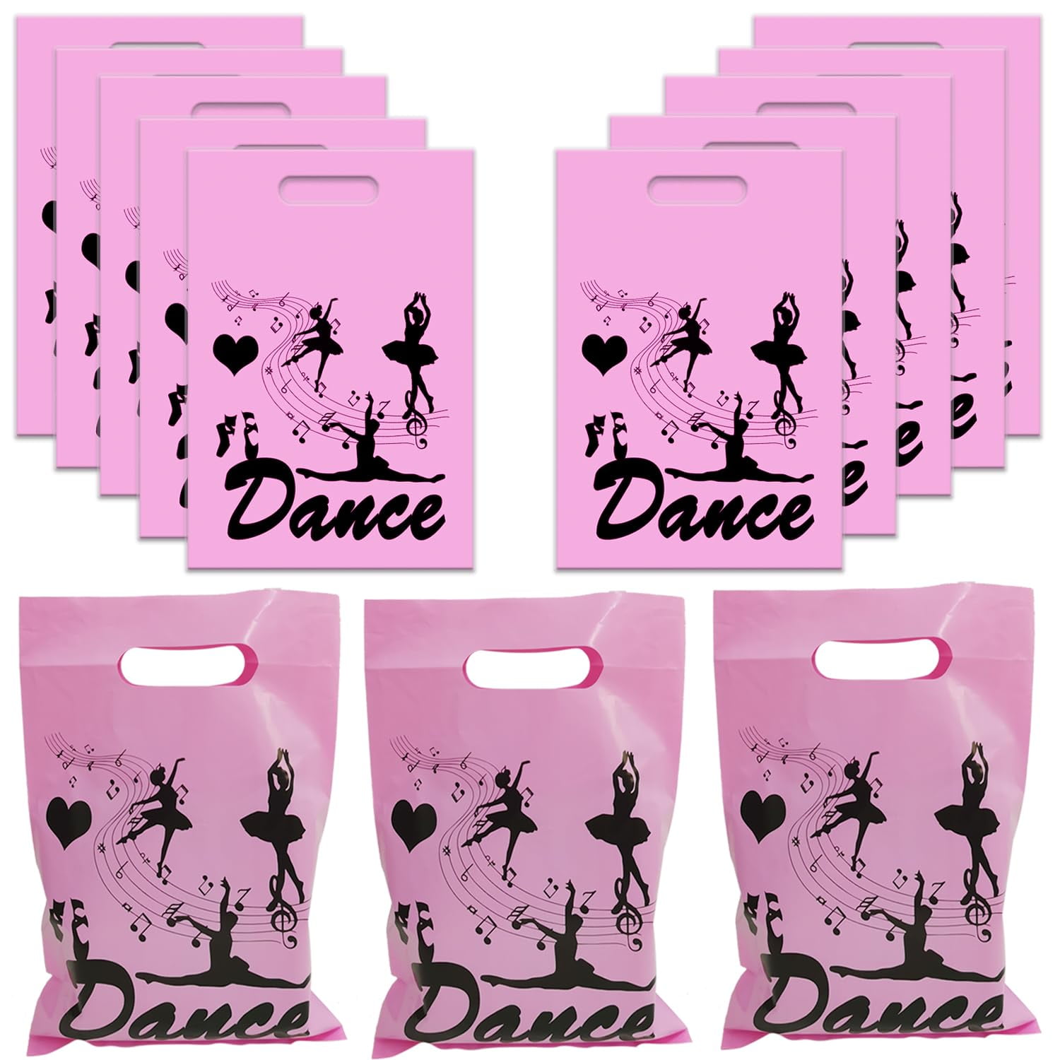 BignzwUra 50PCS Ballet Dance SSF20 Themed Party Favor Bags - Dacing ...
