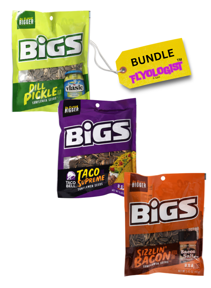 Bigs Sunflower Seeds 3 pack Bundle 3.63oz 3 Flavors Dill Pickle, Taco ...