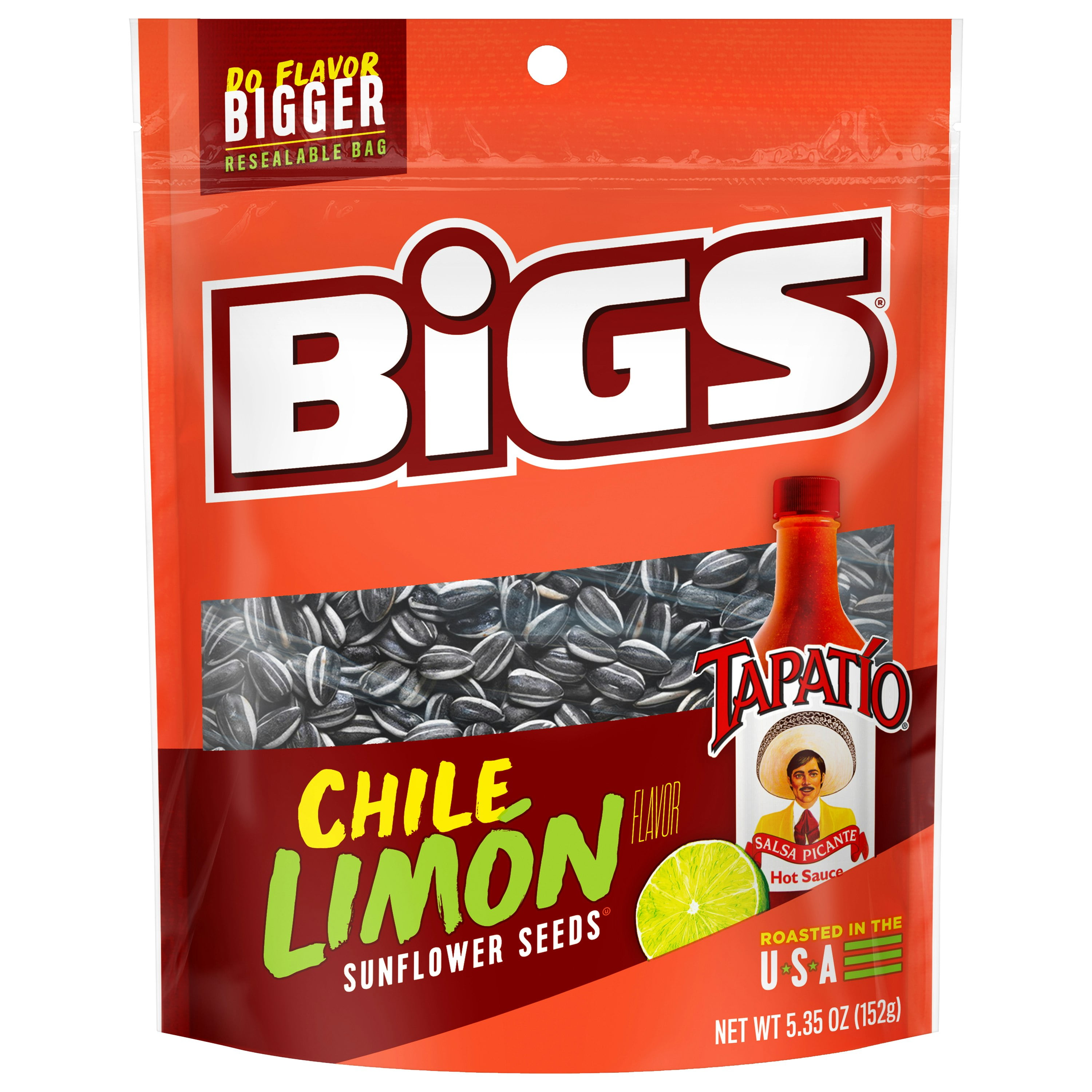 Bigs Sunflower Seeds Chile Limon 5.35 oz (Pack of 8) - Walmart.com