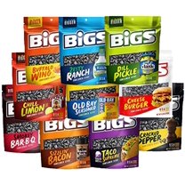 Ultimate Variety Pack of Flavored Sunflower Seeds by BIGS and DAVID ...