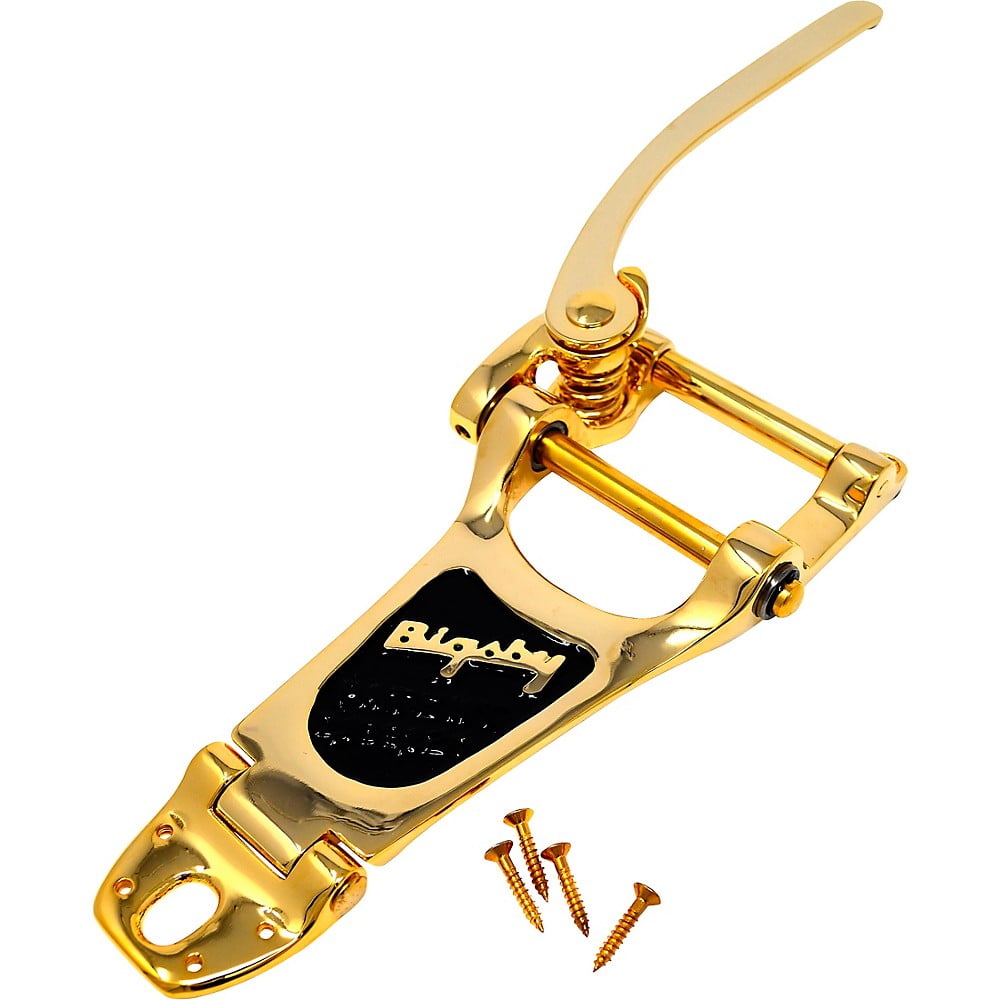 Bigsby B7 Gold Vibrato for Left Handed Arch Top Guitars - Walmart.com