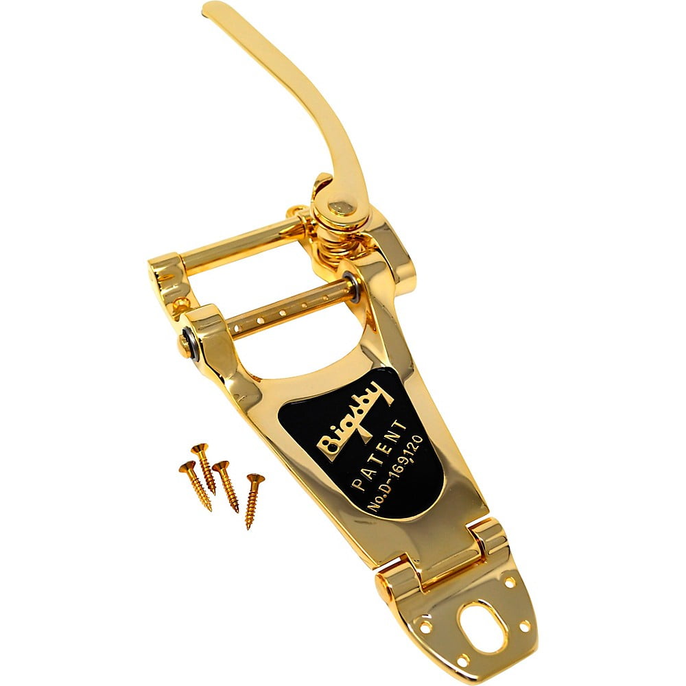 Bigsby B7 String-Thru Tailpiece Gold - Walmart.com