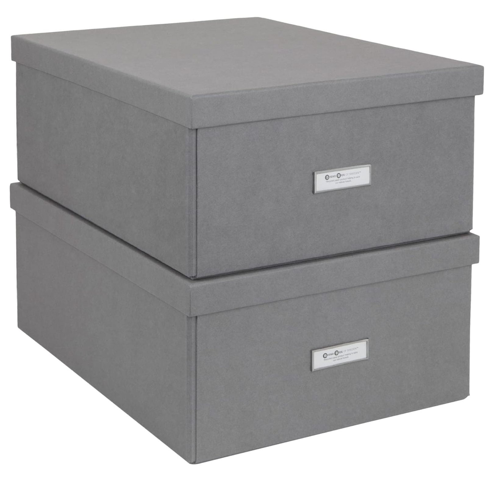 Bigso Katrin Collapsible Storage Box | Photo Storage Box with ...