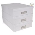 Bigso Oskar Fiberboard Label Frame Document Letter Box - File Organizer ...