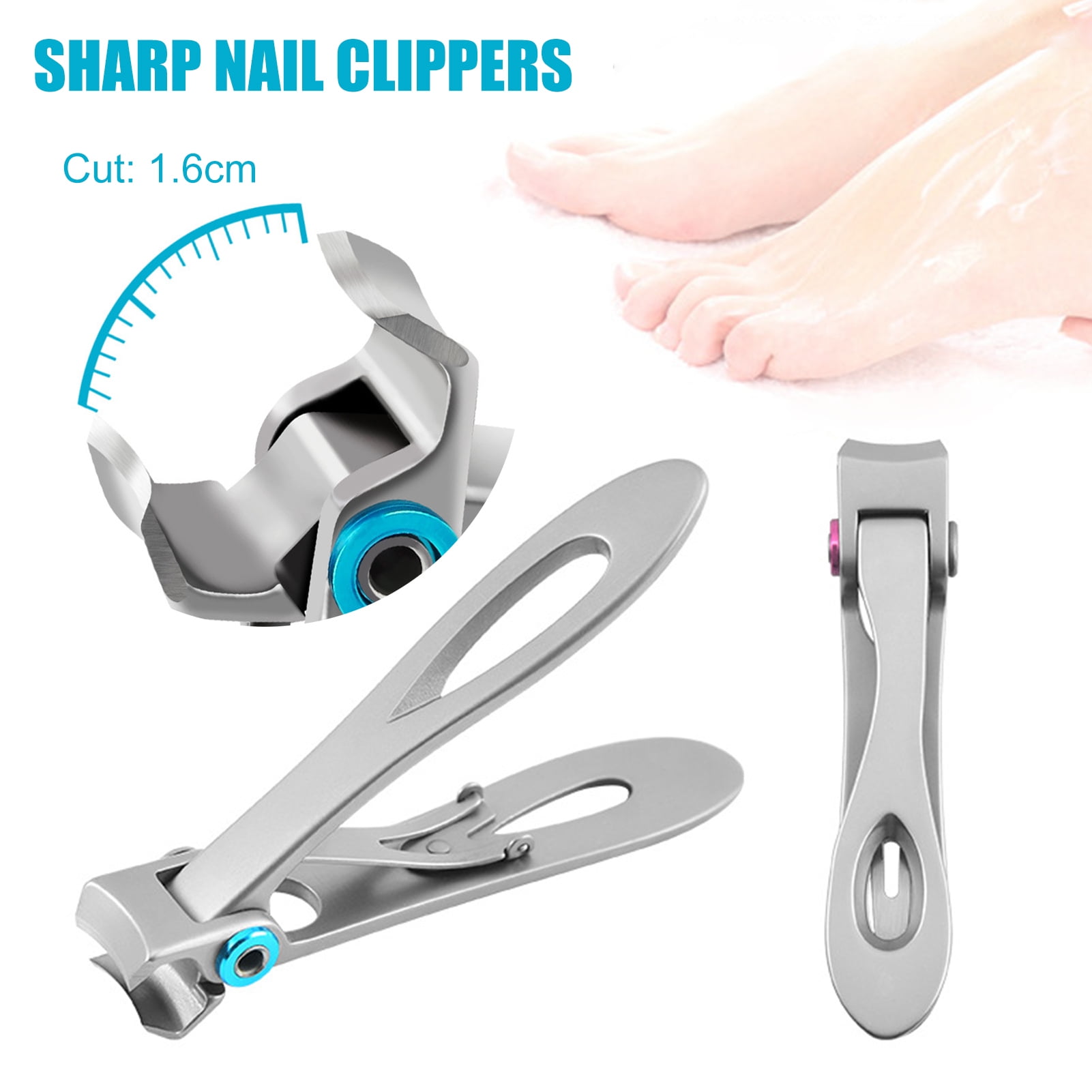 Bigstone Nail Cutter Solid Ergonomics Design Simple Operation Podiatry ...