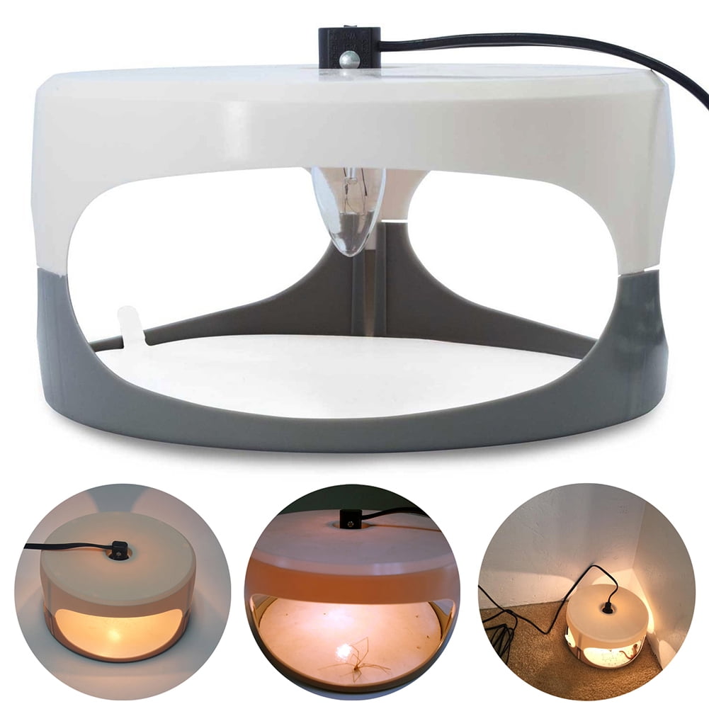 Bigstone Non-Toxic Pet Home LED Light Sticky Flea Trap Pest Control ...